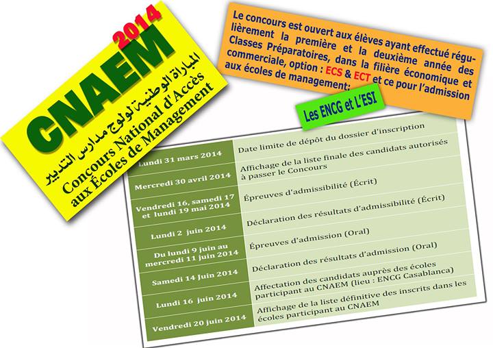 CNAEM 2017 RESULTATS D 'ADMISSIBILITE(ECRIT) ECT Liste des